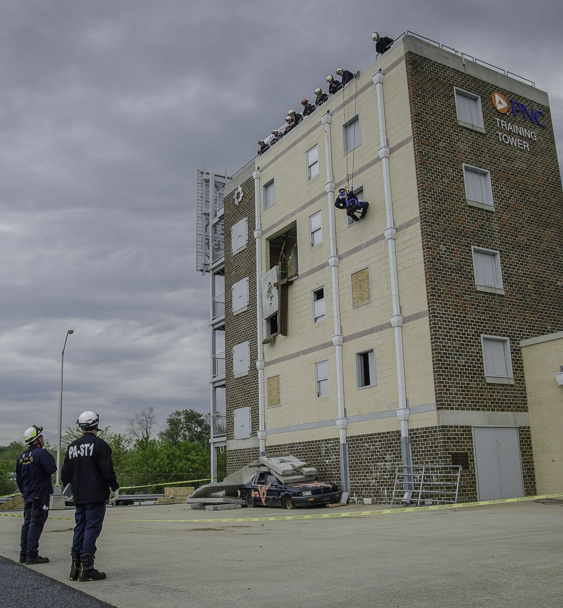 training-repelling | Pennsylvania Urban Search & Rescue